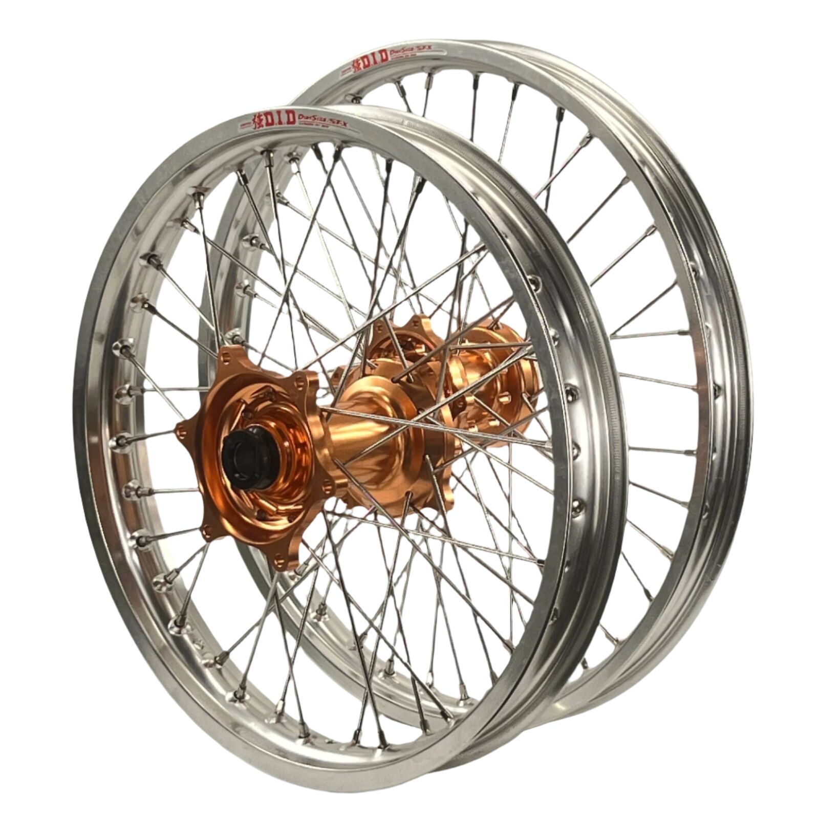 Husqvarna TC 300 2025-2025 Envy / DID Wheelset 21/18 Silver Rims Copper ...