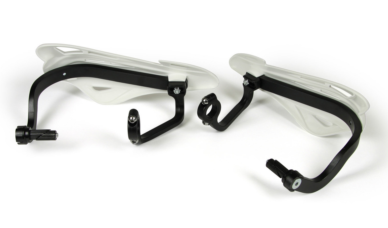 For Suzuki DR-Z250 RHK XS Hand Guards Wrap Enduro HandGuards White