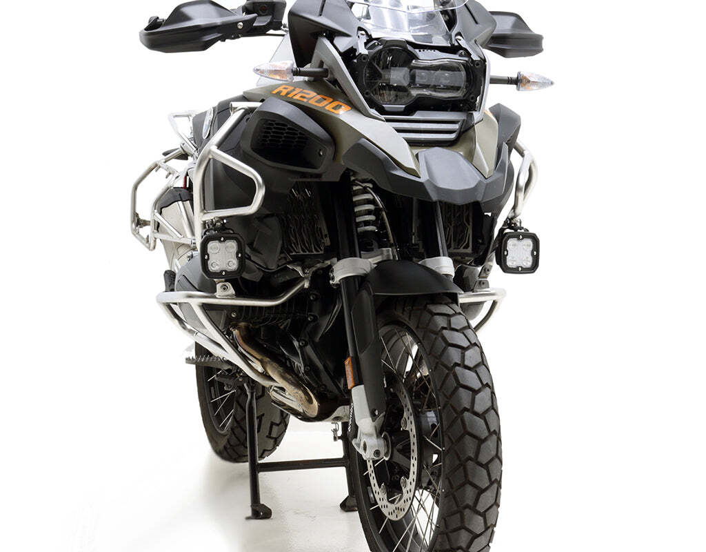 BMW R1200GS 2004-2019 Denali Universal Crashbar Light Mount Kit