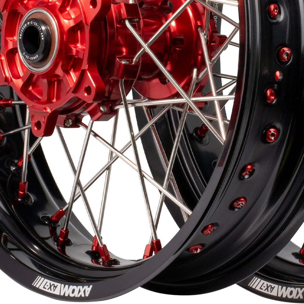 Honda CRF450RWE 2019-2024 Axiom Supermotard Wheel Set 17x3.5/17x4.25 ...