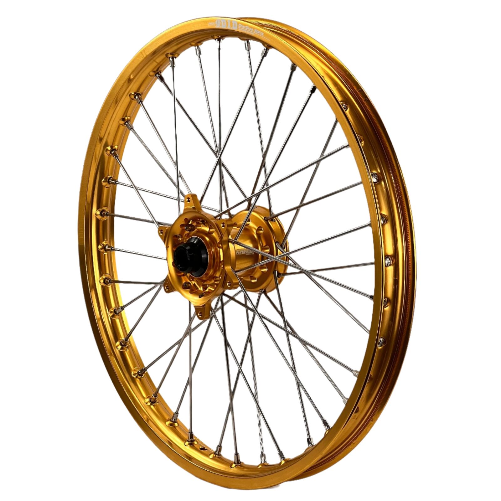 Stark Varg 80 HP 2023-2025 Envy / DID Wheel Set Pair 21/19 Gold Rims ...