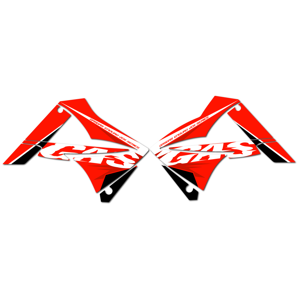 Gas Gas EC300 2011 - Graphics Kit OEM Replica Stickers - Generic