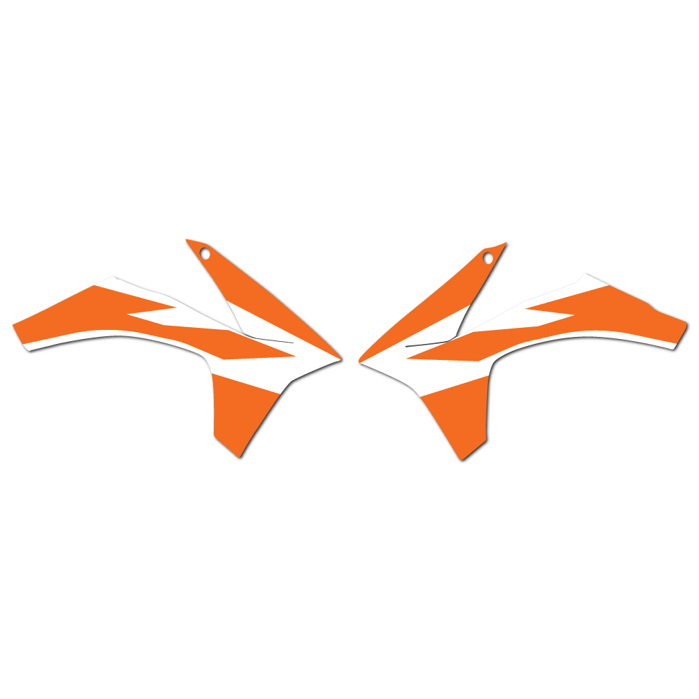 KTM 250 SX-F 2011-2012 Factory Style Graphics Sticker Kit - Generic