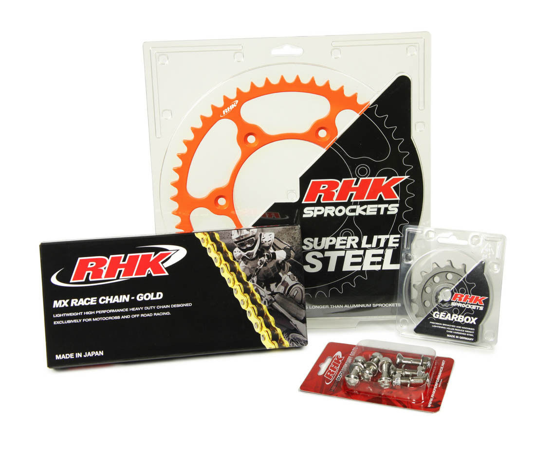 KTM 500 SX-F 2005-2020 13T/47T RHK MX Chain & Sprocket Kit Direct ...