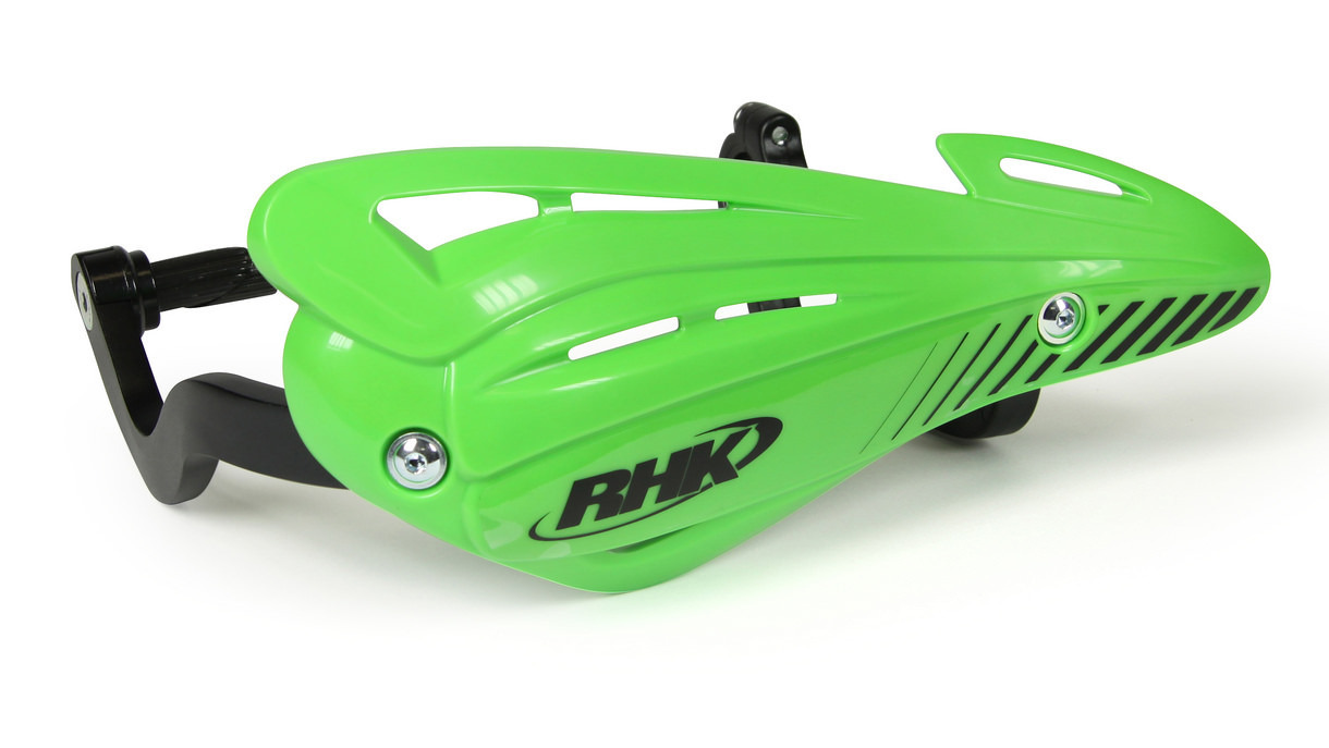 Kawasaki KX250 RHK XS Hand Guards Wrap Enduro HandGuards Green