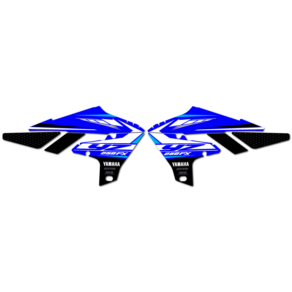 Yamaha YZ250FX 2020 - Graphics Kit OEM Replica Stickers - Generic